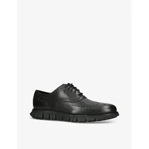 Cole Haan Zerøgrand Leather Oxford Shoes - Black