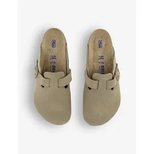 BIRKENSTOCK Boston Suede Clogs