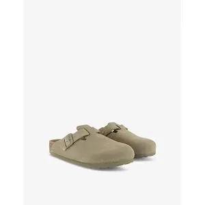 BIRKENSTOCK Boston Suede Clogs