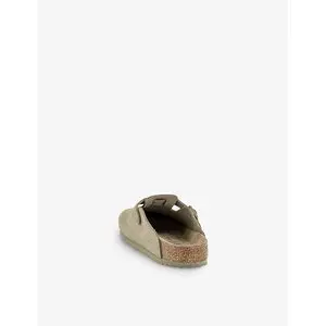 BIRKENSTOCK Boston Suede Clogs