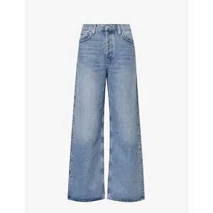 AGOLDE Baggy Wide-leg Denim Jeans - Libertine