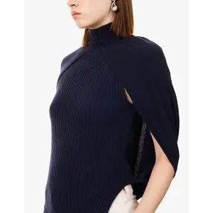 Simkhai Jeannie High-neck Recycled-cashmere Top