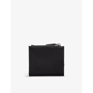 Prada Re-nylon Small Nylon And Leather Wallet - Black
