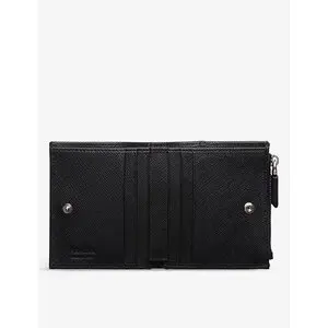 Prada Re-nylon Small Nylon And Leather Wallet - Black