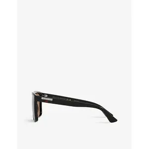 Gucci Gg0748s Rectangle Sunglasses