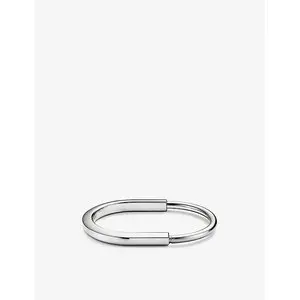 Tiffany & Co. Lock 18ct White-gold Bangle - White Gold