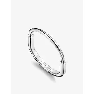 Tiffany & Co. Lock 18ct White-gold Bangle