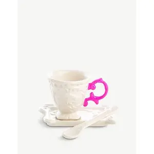 SELETTI I-wares Bone China Porcelain Coffee Cup - One-color