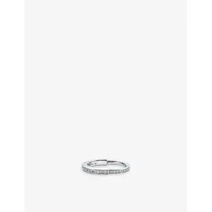 Tiffany & Co. Lock Diamond Ring - White Gold