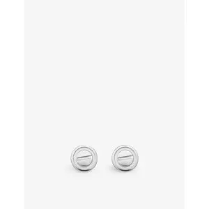 CARTIER Love 18ct Stud Earrings - White Gold