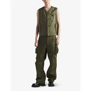Prada Re-nylon Relaxed-fit Recycled-nylon Cargo Trousers