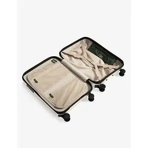 ANTLER Icon Stripe Shell Four-wheeled Cabin Suitcase 55cm - Taupe