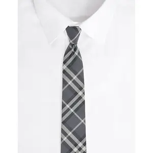 Burberry Checked Silk Tie