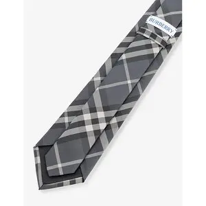 Burberry Checked Silk Tie