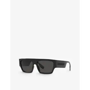 Burberry Be4397u Square-frame Sunglasses - Black