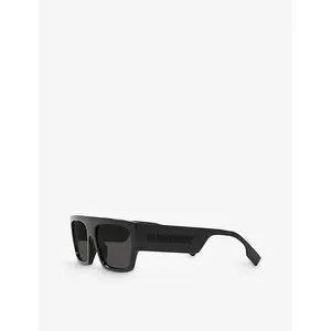 Burberry Be4397u Square-frame Sunglasses - Black