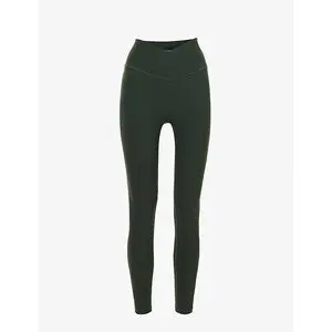 ADANOLA Ultimate Wrap-over Workout Leggings - Dark Olive