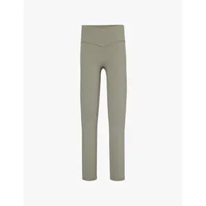 ADANOLA Ultimate Wrap-over Workout Leggings - Olive Green