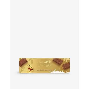 LINDT Gold Bar Milk Chocolate And Hazelnut Bar 300g - One-color