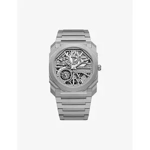 BVLGARI Octo Finissimo Skeleton Manual Watch - Titanium