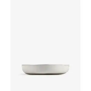 SERAX La Mère Irregular Medium Stoneware Serving Bowl 31.5cm - White