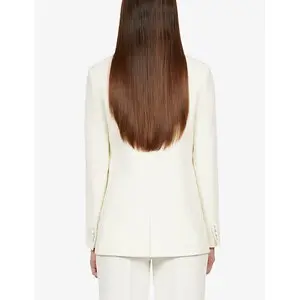 The Kooples Notch-lapel Regular-fit Stretch-woven Blazer