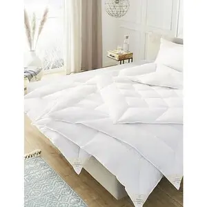 BRINKHAUS Blue Warm Cotton And Goose Down Duvet