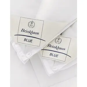 BRINKHAUS Blue Warm Cotton And Goose Down Duvet