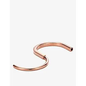 Tiffany & Co. Lock 18ct Bangle Bracelet - Rose Gold