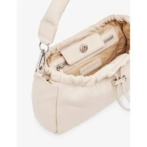 Whistles Benny Drawstring-front Leather Shoulder Bag