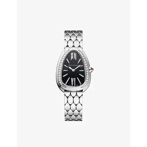 BVLGARI Serpenti Seduttori Stainless-steel Quartz Watch - Stainless Steel