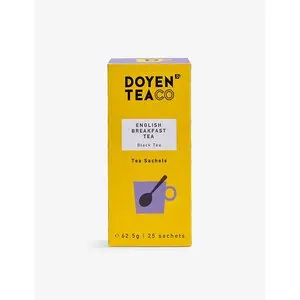 DOYEN TEA CO English Breakfast Teabags Box Of 25 62.5g - One-color