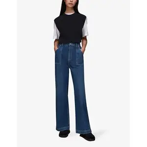 Whistles Wool Vest - Navy