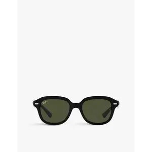 Ray-ban Square-frame Acetate Sunglasses - Black