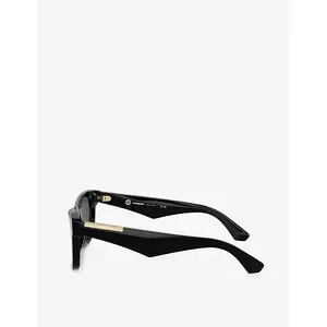 Burberry Be4426 Square-frame Sunglasses - Black