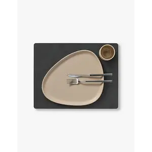 LIND DNA Square Leather Table Mat - One-color
