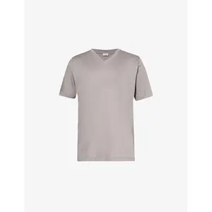 Zimmerli Relaxed-fit Cotton-jersey T-shirt - Grey