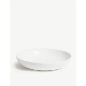 THE WHITE COMPANY Symons Bone China Pasta Bowl 24cm - White