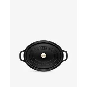 STAUB Cocotte Cast-iron Casserole Dish 23.5cm - Black