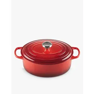 STAUB Cocotte Cast-iron Casserole Dish 23.5cm - Cerise