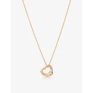 Tiffany & Co. Elsa Peretti® Open Heart Pendant - 18k Rose Gold