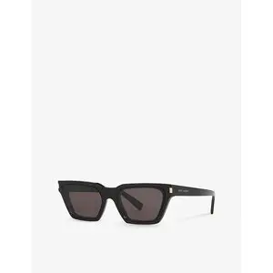 Saint Laurent Sl633 Calista Cat-eye Sunglasses - Black