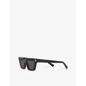 Saint Laurent Sl633 Calista Cat-eye Sunglasses - Black