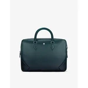 Montblanc Meisterstück Leather Briefcase - British Green