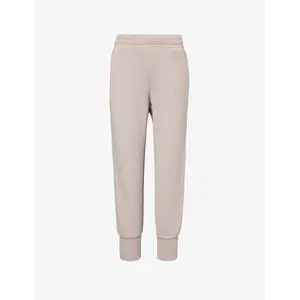 Varley The Slim Cuff Relaxed-fit Jogging Bottoms - Taupe Marl