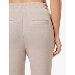 Varley The Slim Cuff Relaxed-fit Jogging Bottoms - Taupe Marl