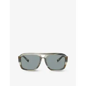 Dolce & Gabbana Dg4403 Pilot Sunglasses - Grey