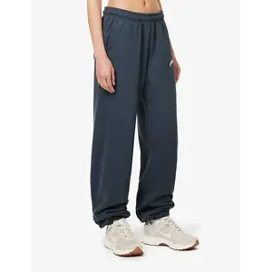 ADANOLA Straight-leg Cotton-jersey Jogging Bottoms