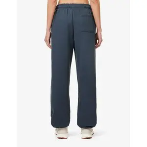ADANOLA Straight-leg Cotton-jersey Jogging Bottoms