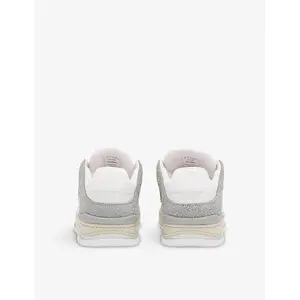 Axel Arigato Area Lo Brushed-suede And Leather Low-top Trainers - White/oth